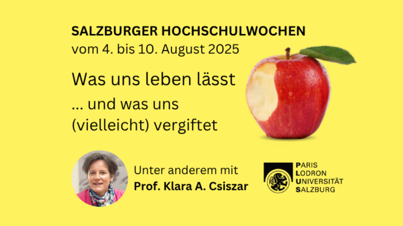 Klara A. Csiszar | Referentin bei der Salzburger Hochschulwoche 2025